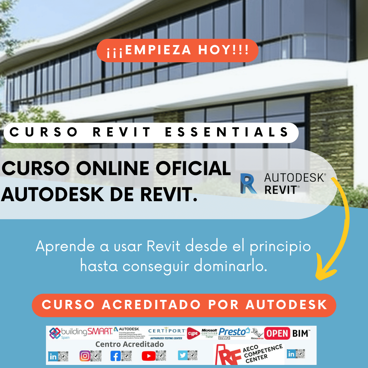 Curso Online Revit Architecture Essentials Oficial Autodesk