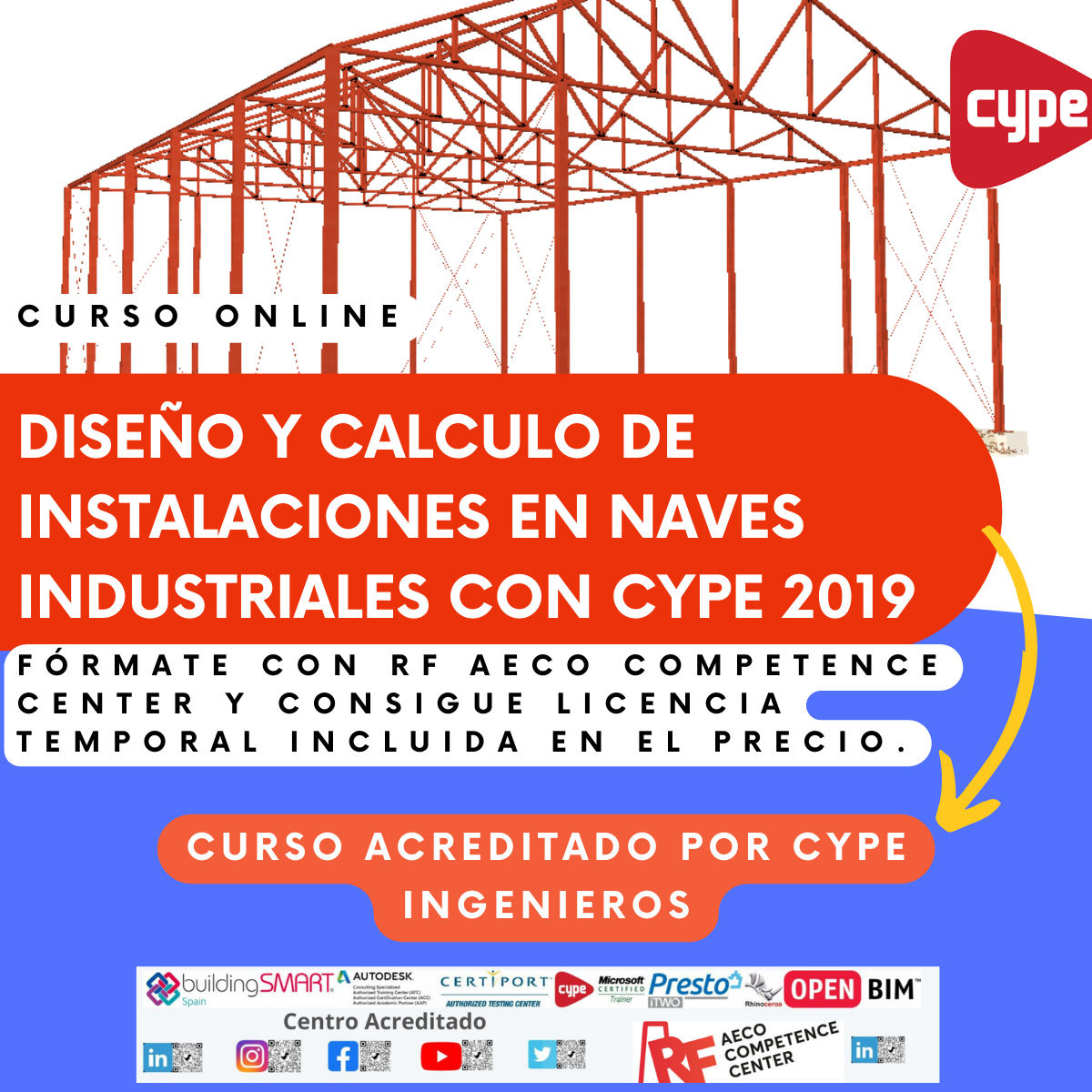 Diseño y Calculo Instalacion | Naves Industriales CYPE 2019