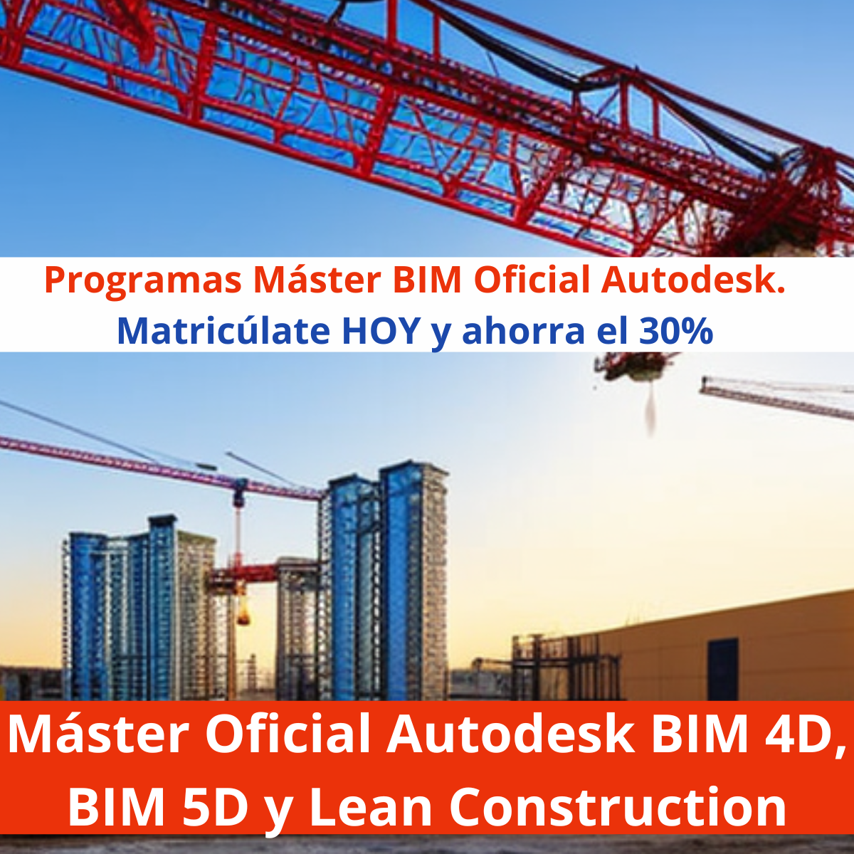 Másters BIM Oficiales Autodesk: Encuentra tú Master BIM