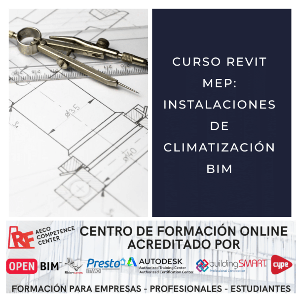 Cursos Online Revit MEP 【Cursos Acreditados】| RF Aeco